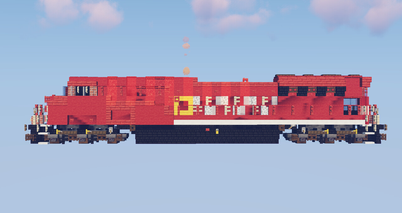 Canadian Pacific EMD SD70ACU Minecraft Map