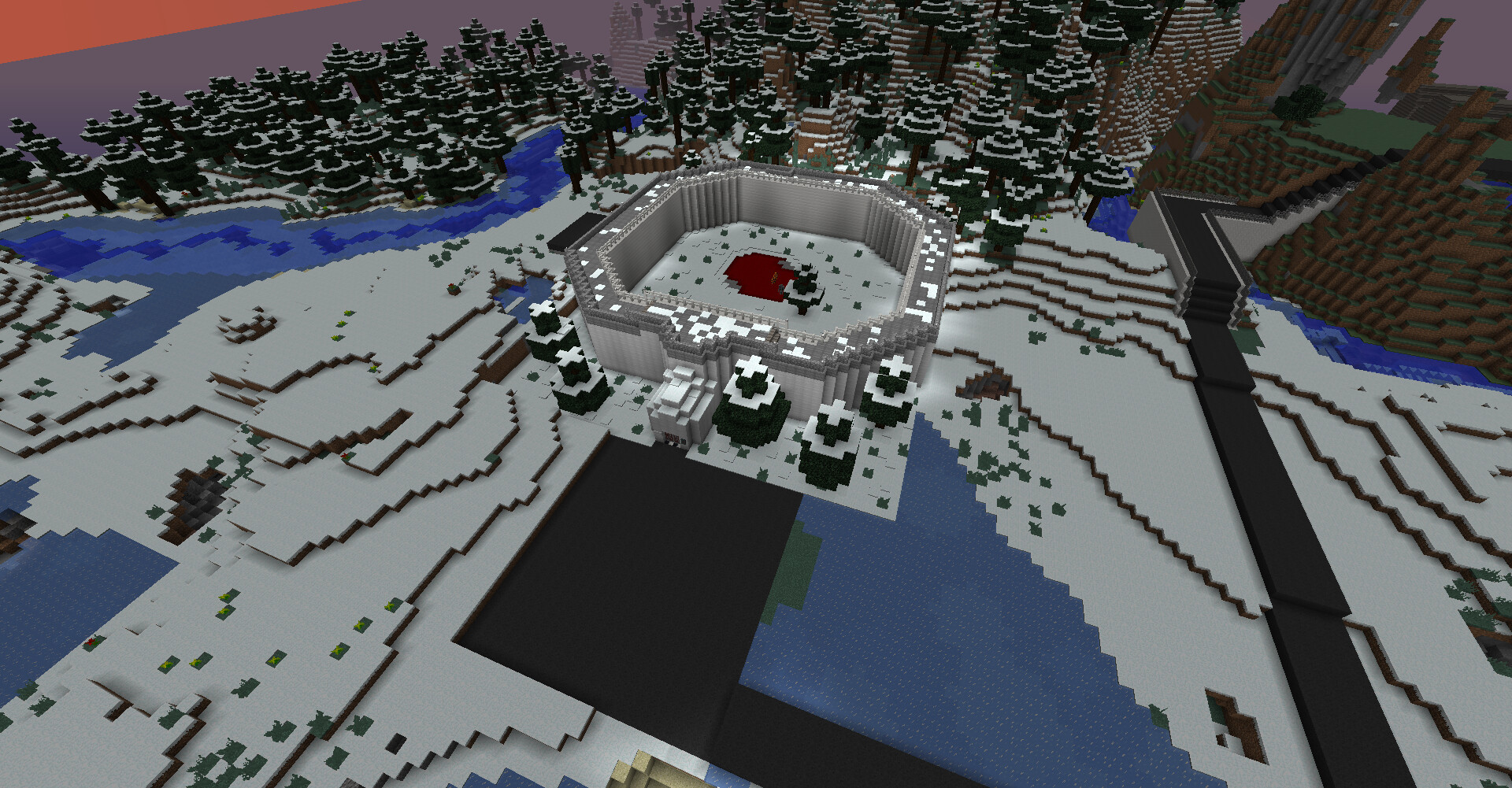 SCP Foundation SITE - 67 and SITE - 95 Minecraft Map