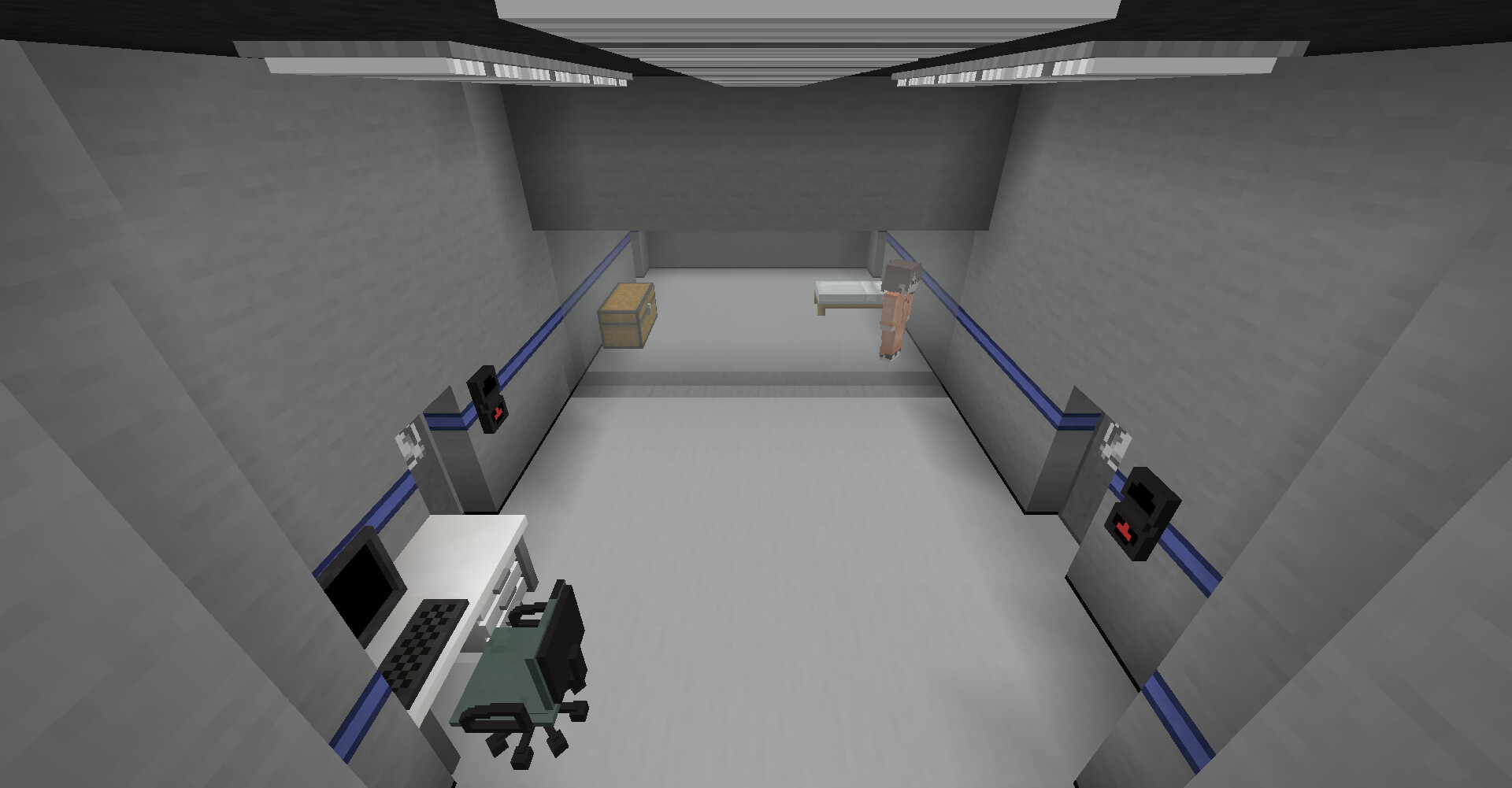 SCP Foundation SITE - 67 and SITE - 95 Minecraft Map