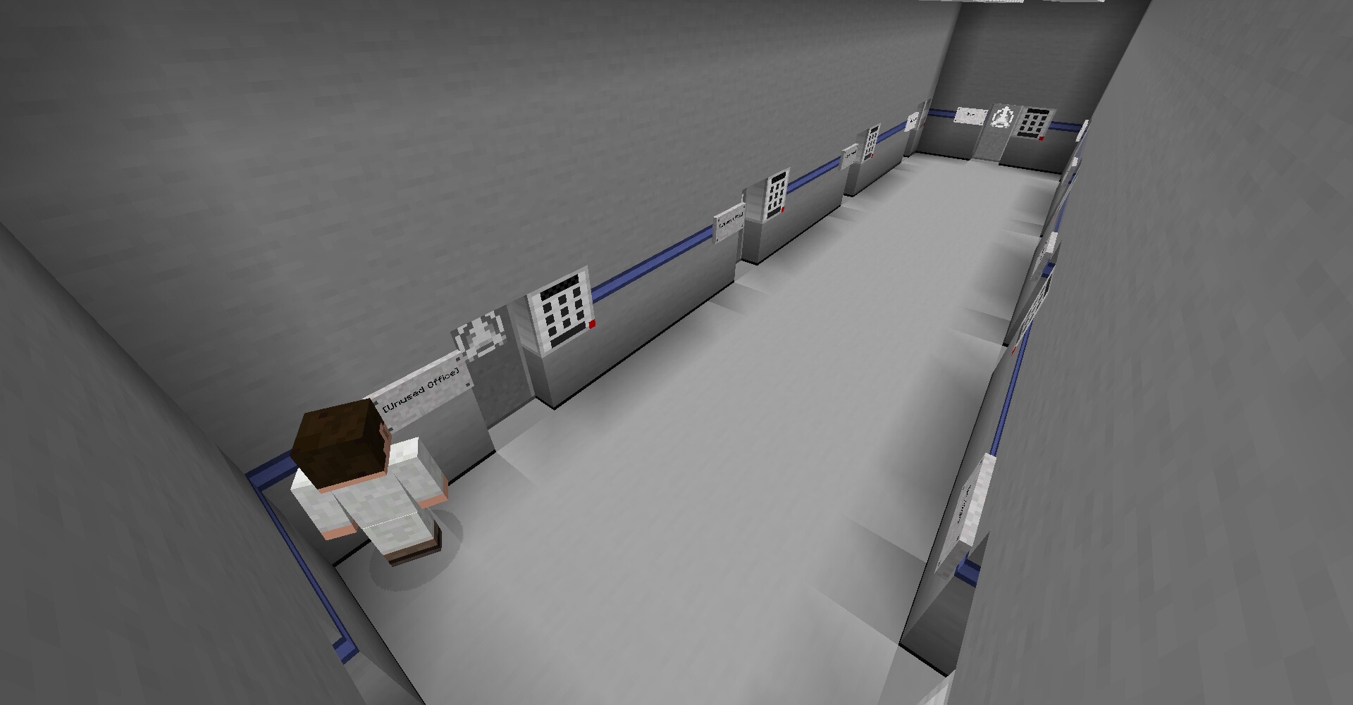 SCP Foundation SITE - 67 and SITE - 95 Minecraft Map