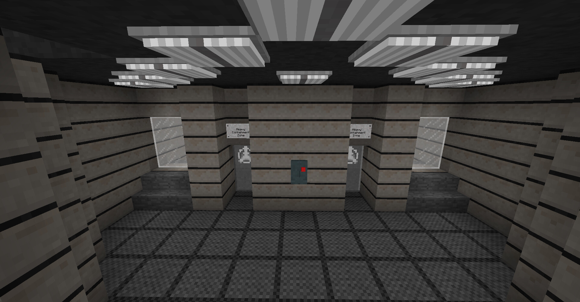 SCP Foundation SITE - 67 and SITE - 95 Minecraft Map