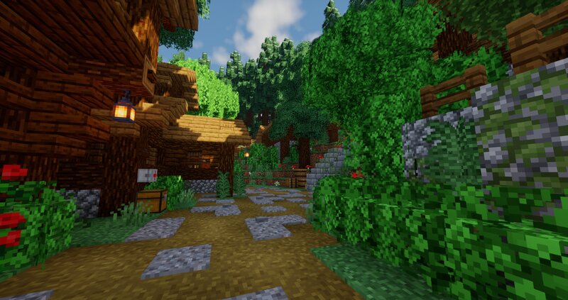 Telgärd with Shaders Minecraft Map
