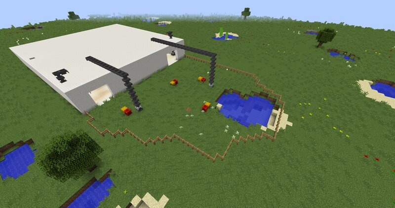 Dinosaur lab (fossil and archeology revival survival map) Minecraft Map