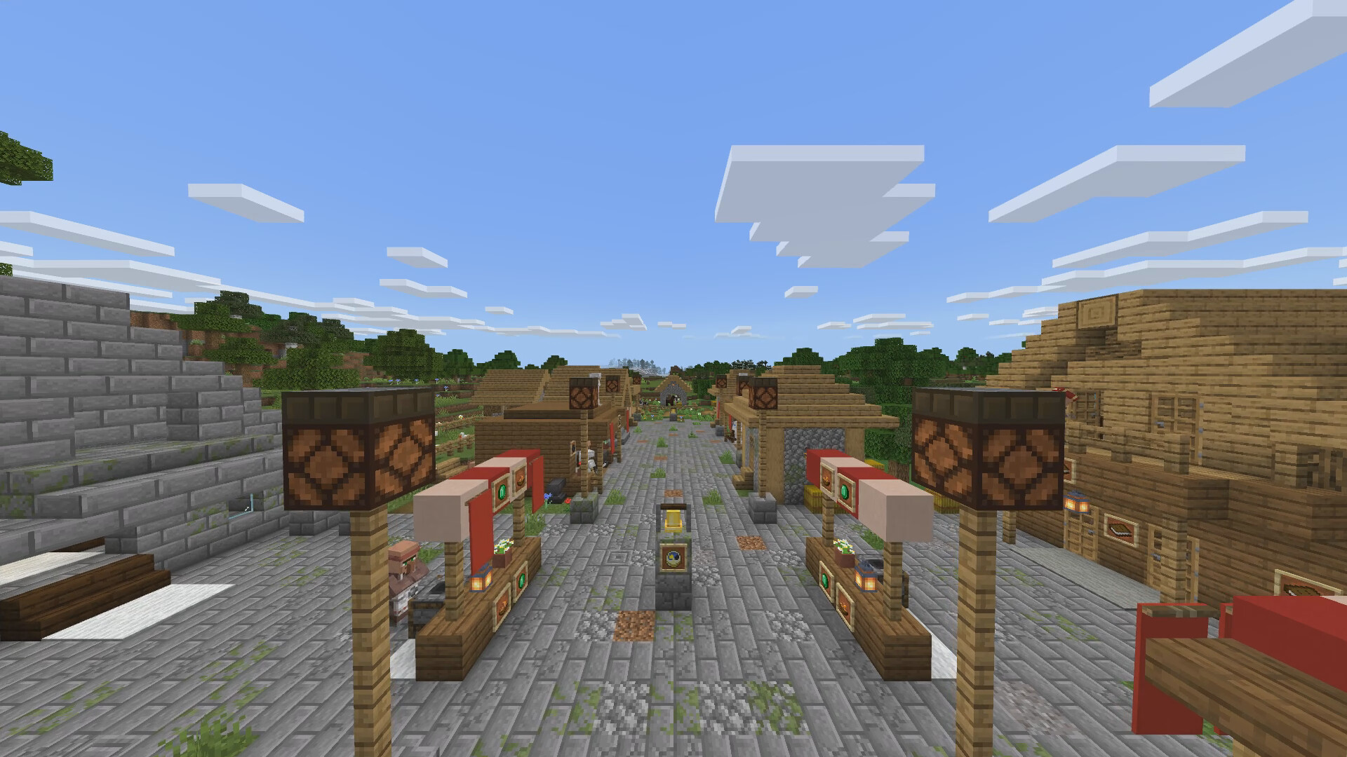 Trade Village Minecraft Bedrock/PE Minecraft Map