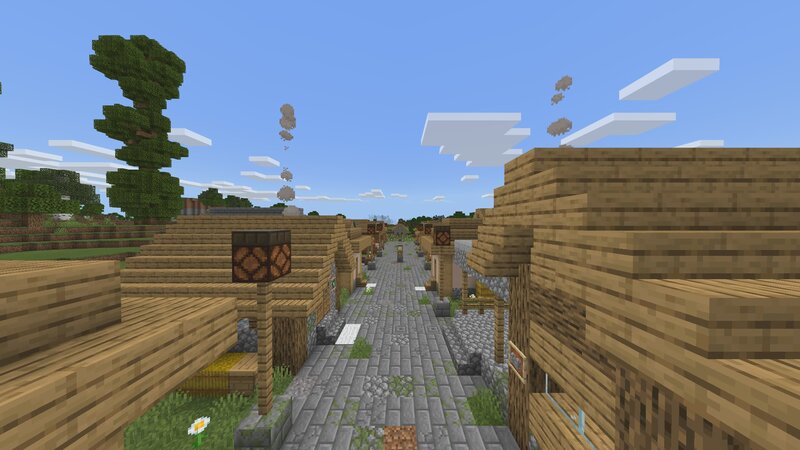 Trade Village Minecraft Bedrock/PE Minecraft Map