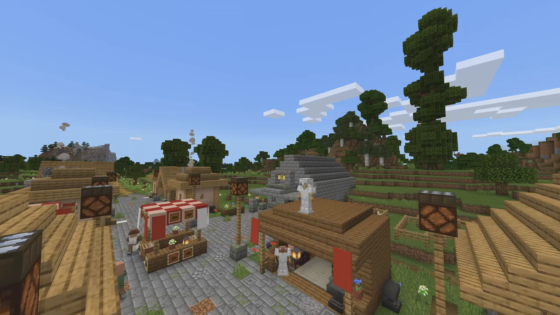 Trade Village Minecraft Bedrock/PE Minecraft Map