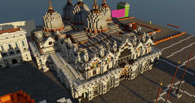 San Marco Basilica, Venice 1:1 recreation Minecraft Map
