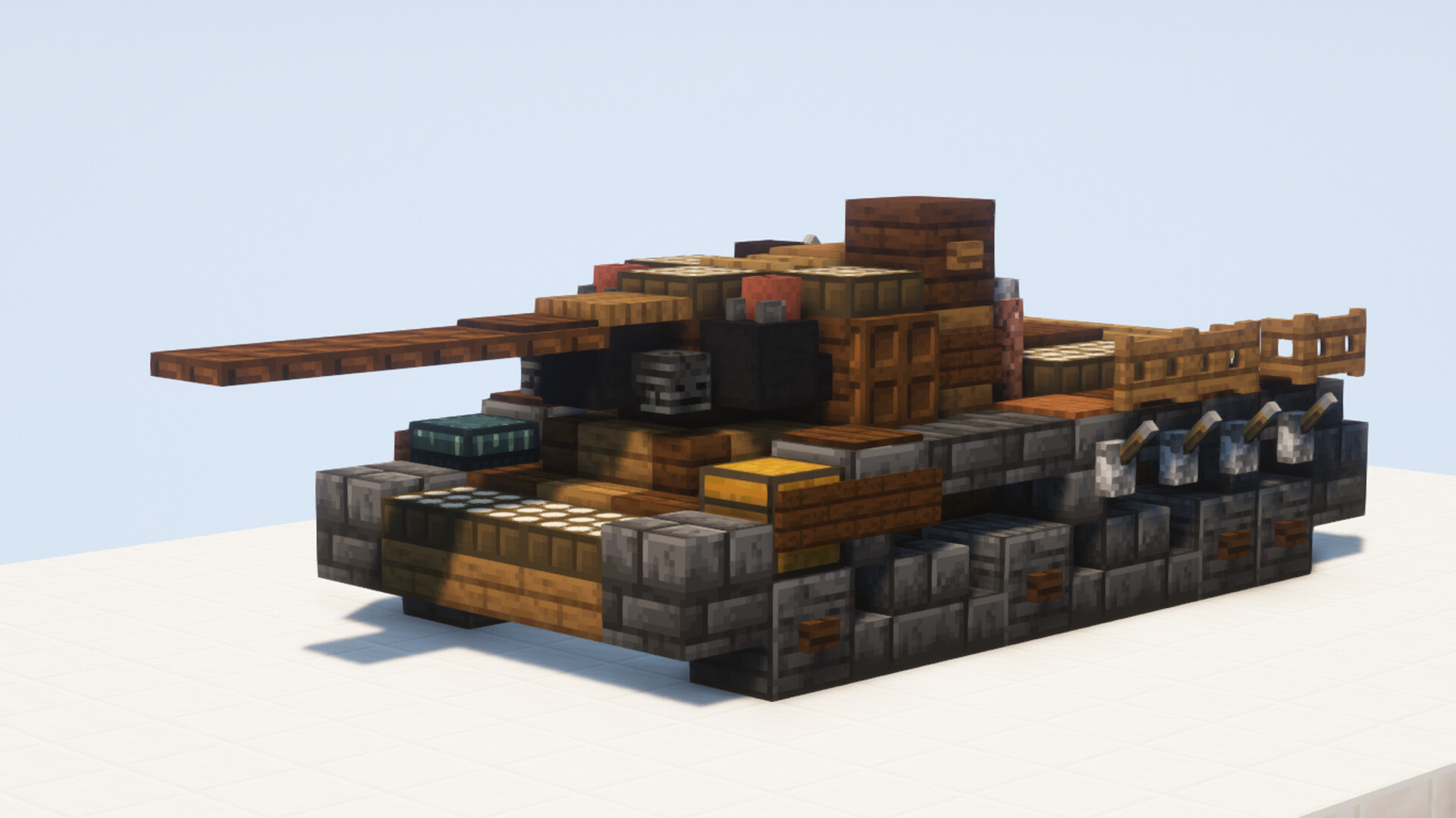 IS-1 heavy tank, 85mm gun - 1.5:1 scale Minecraft Map