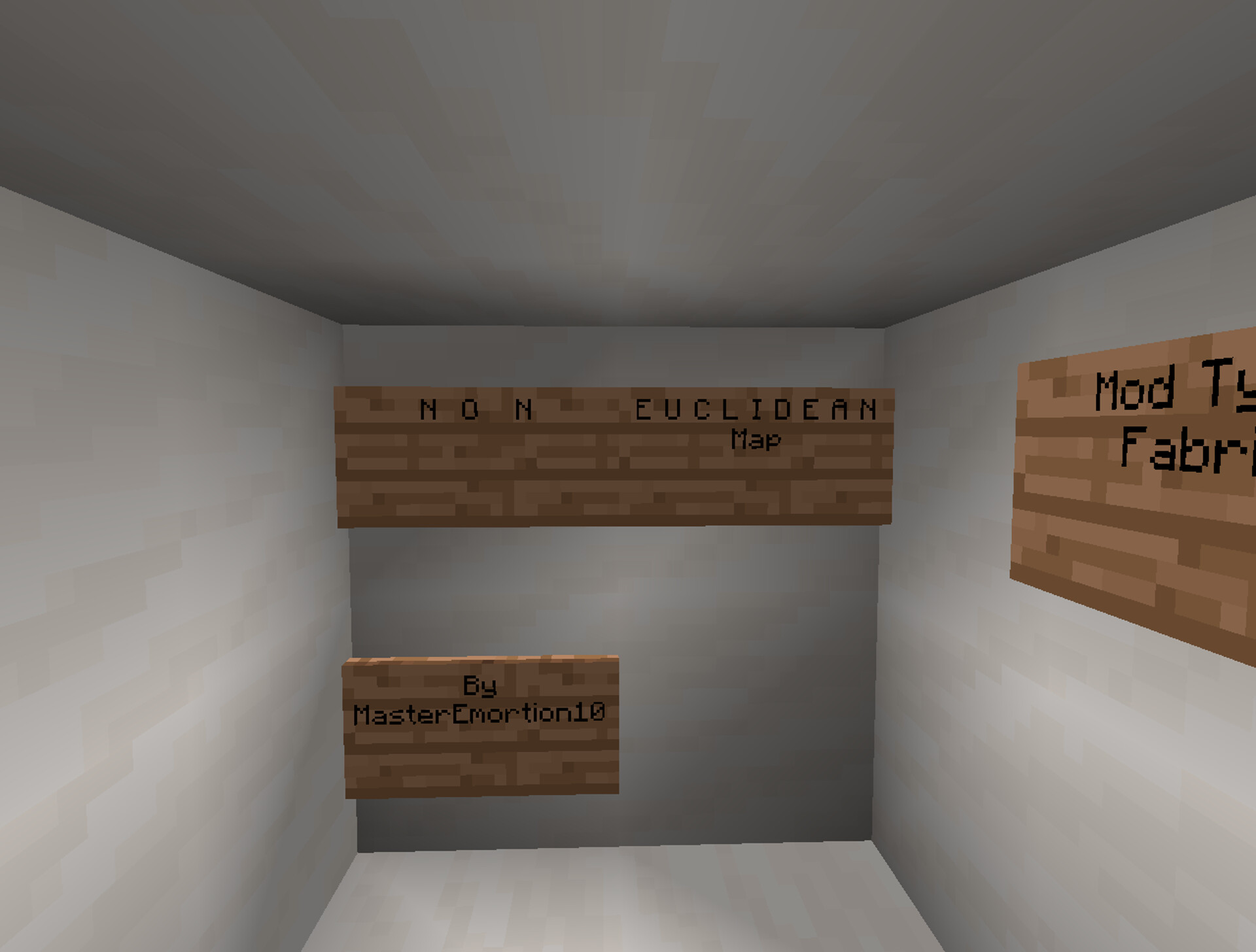 Non-Euclidean|Emortion Minecraft Map