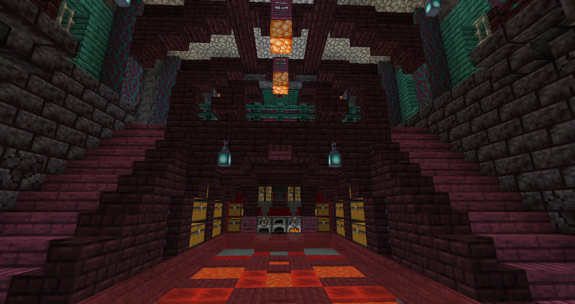 Nether Fantasy Castle Minecraft Map