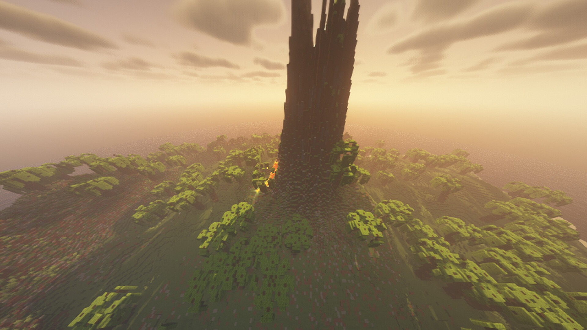 Tropical Vulcano Island Minecraft Map