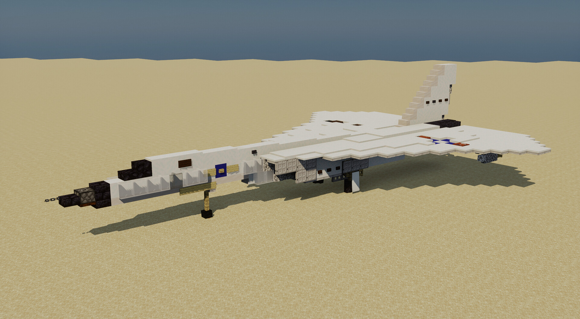XF-108 Rapier - 1.5:1 Scale Minecraft Map