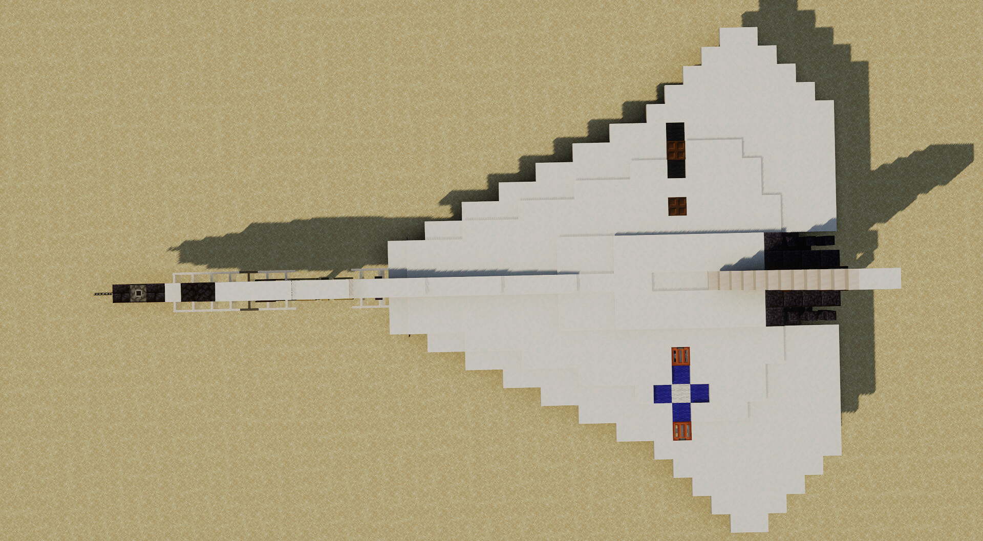 XF-108 Rapier - 1.5:1 Scale Minecraft Map