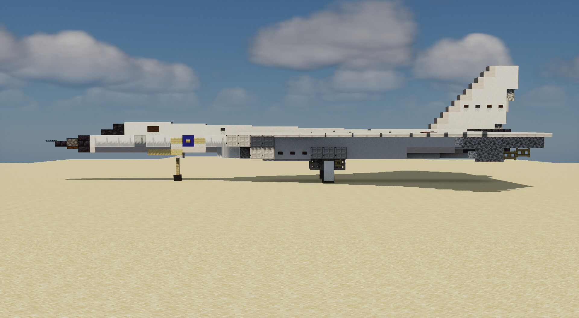 XF-108 Rapier - 1.5:1 Scale Minecraft Map