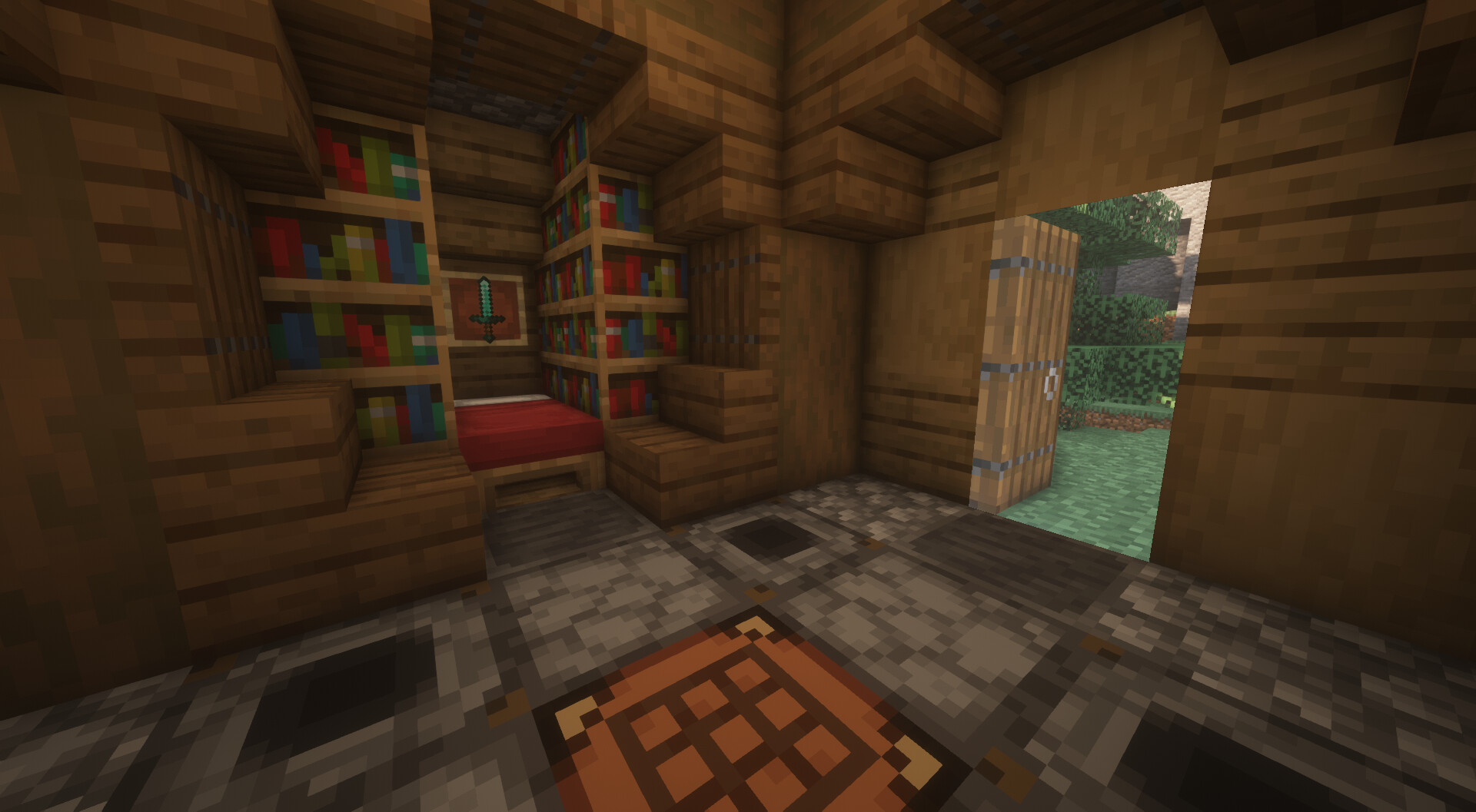 Non-Euclidean Minecraft House Minecraft Map