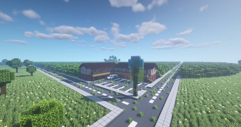 [1.16.5] The Zombie Apocalypse 4: Standard Edition Minecraft Map