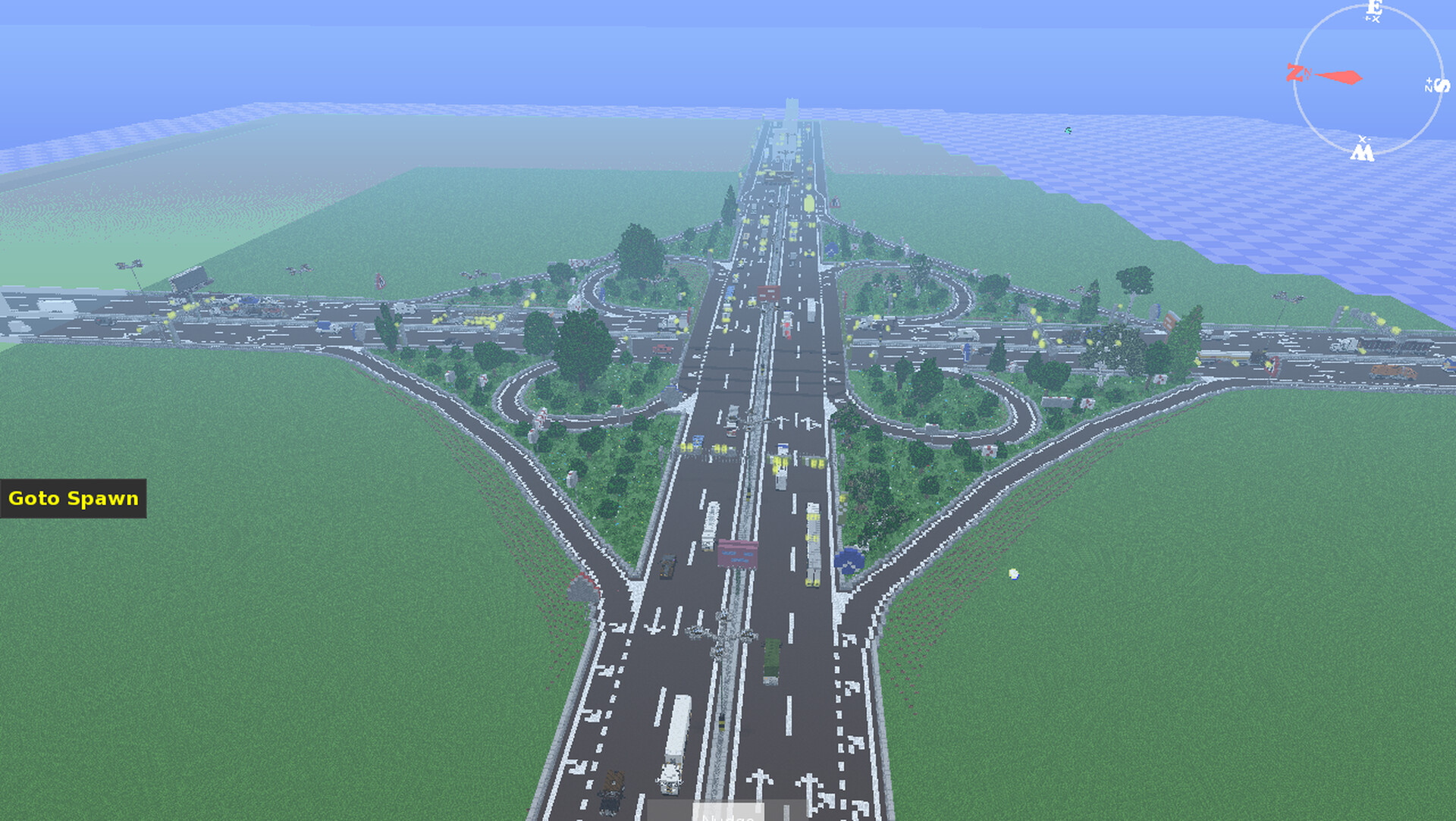 Realistic Highway Interchange by Anderbest MC VERSION:1.12.2 JAVA ...