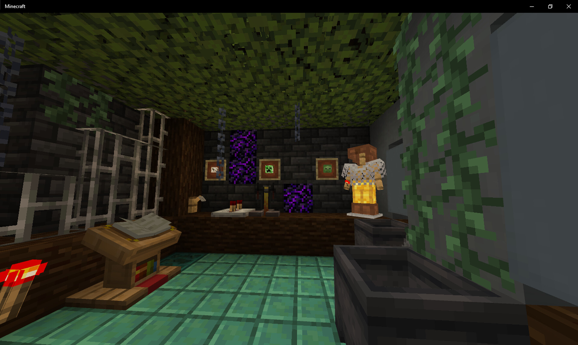 horror map template, not finished Minecraft Map