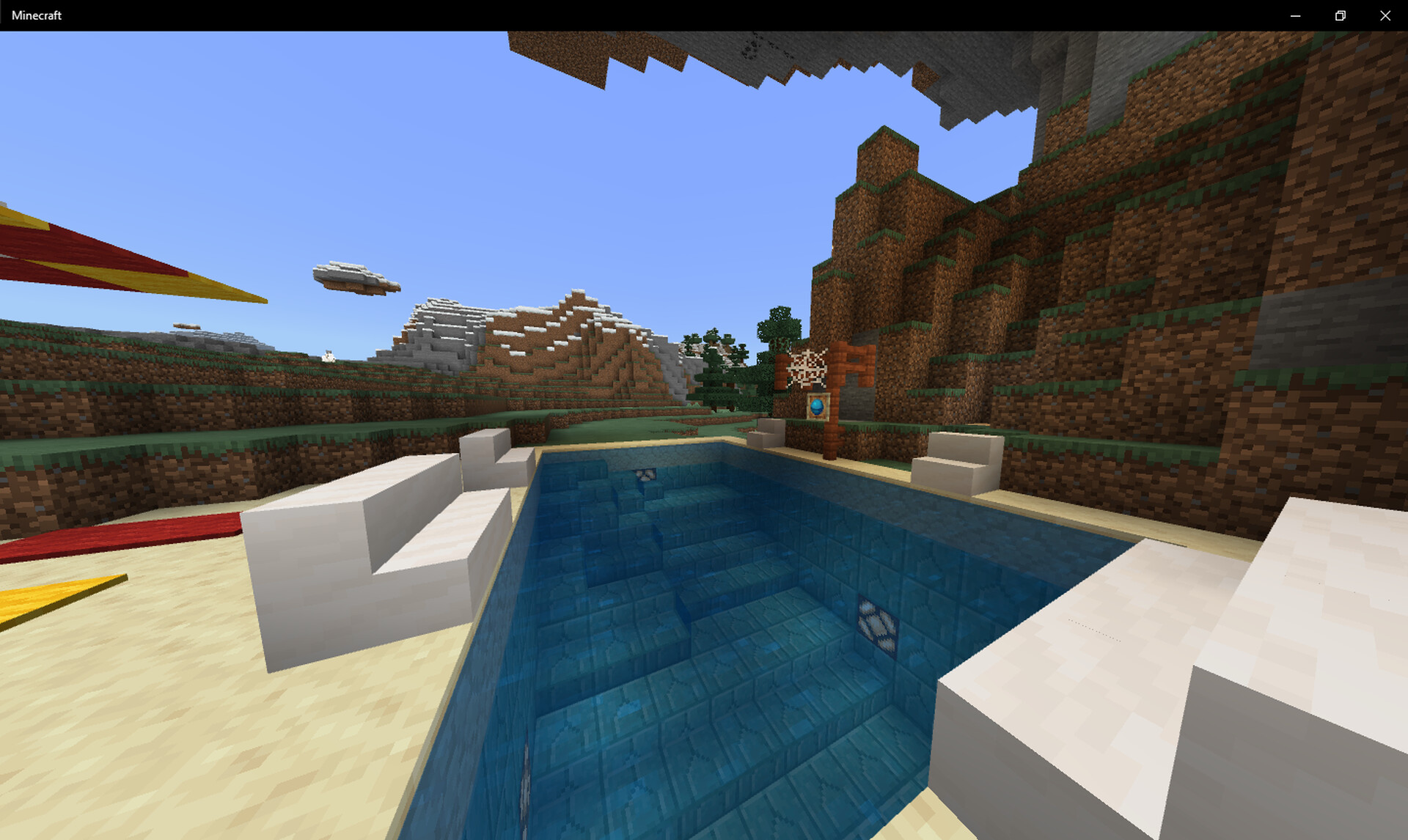 horror map template, not finished Minecraft Map