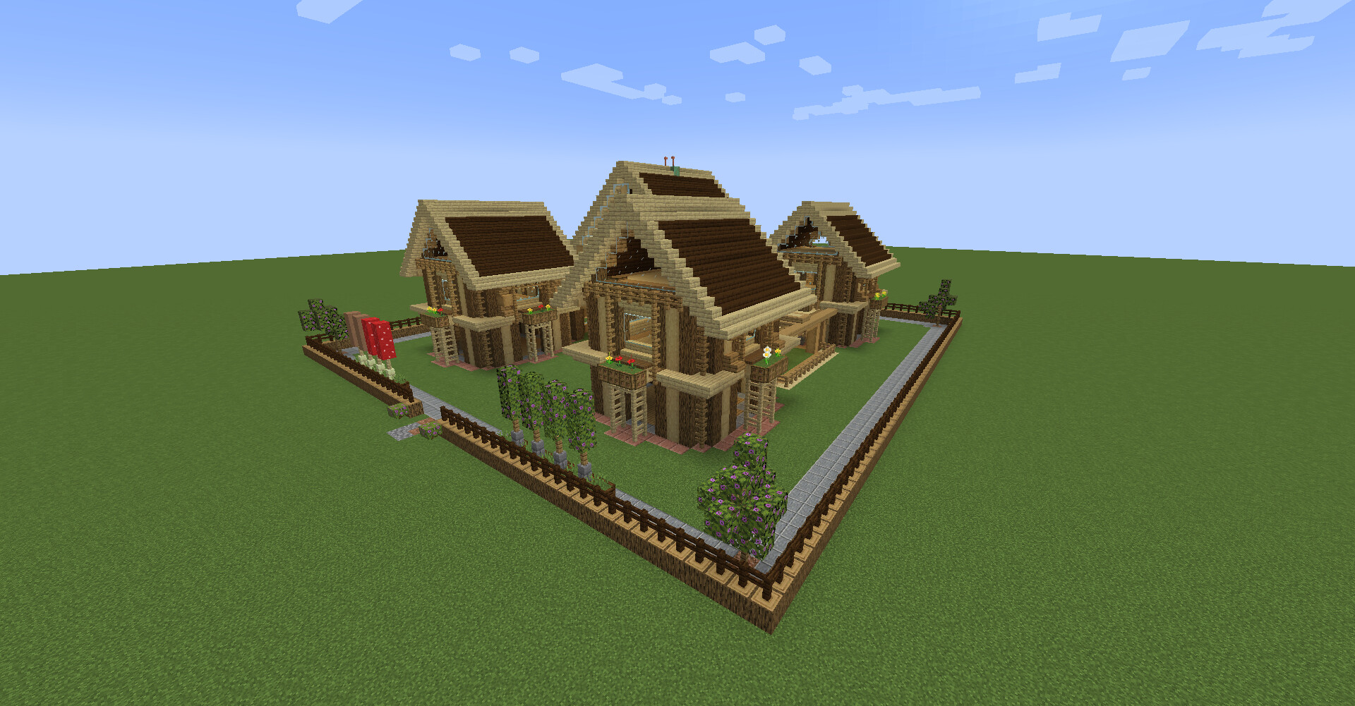 Wooden Villa 1 Minecraft Map