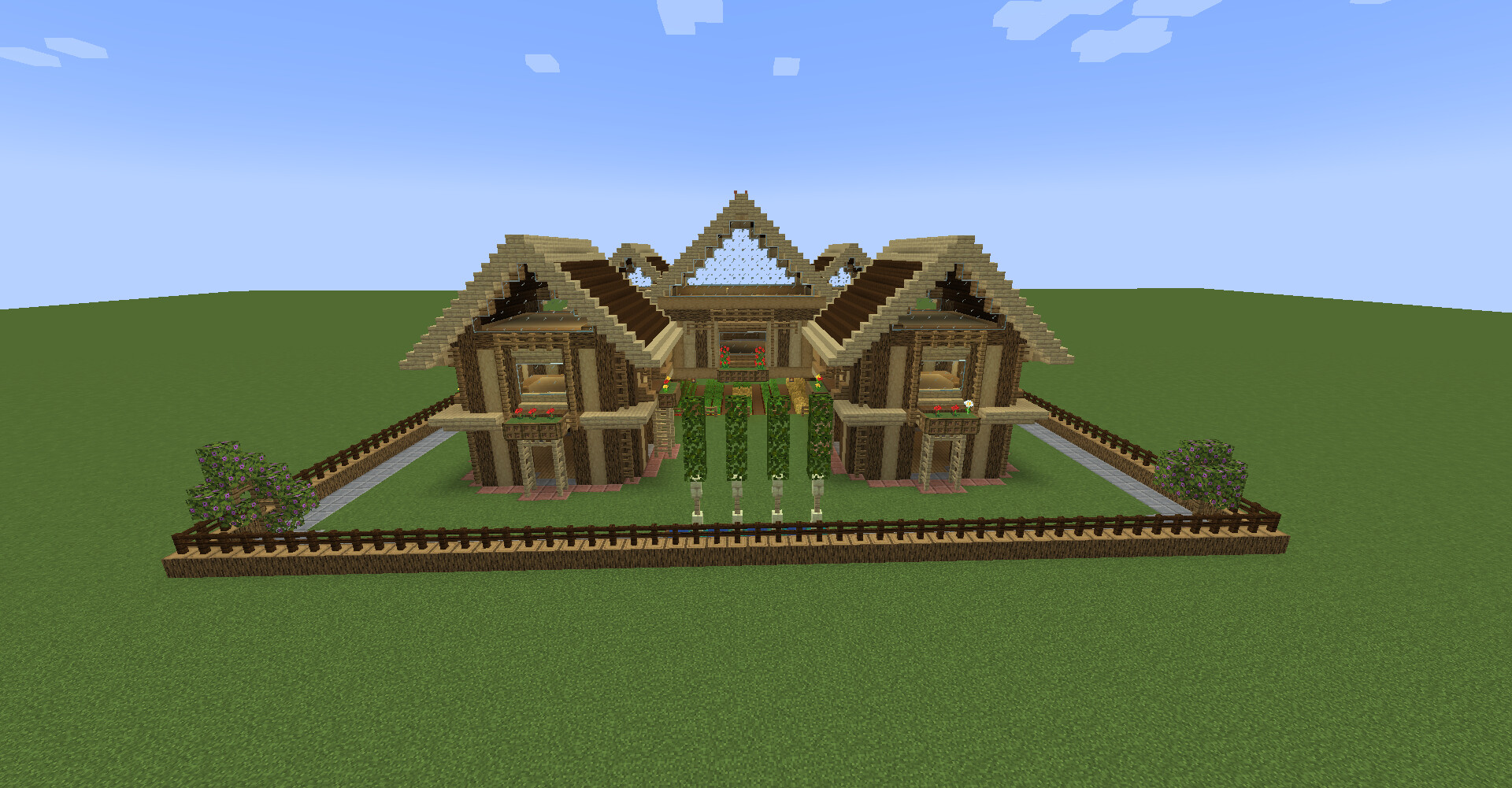 Wooden Villa 1 Minecraft Map