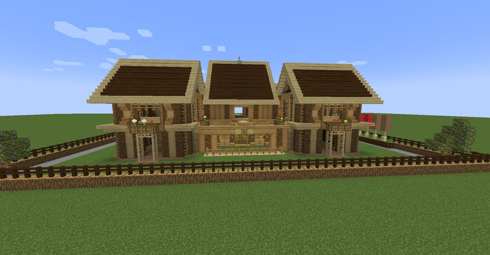 Wooden Villa 1 Minecraft Map