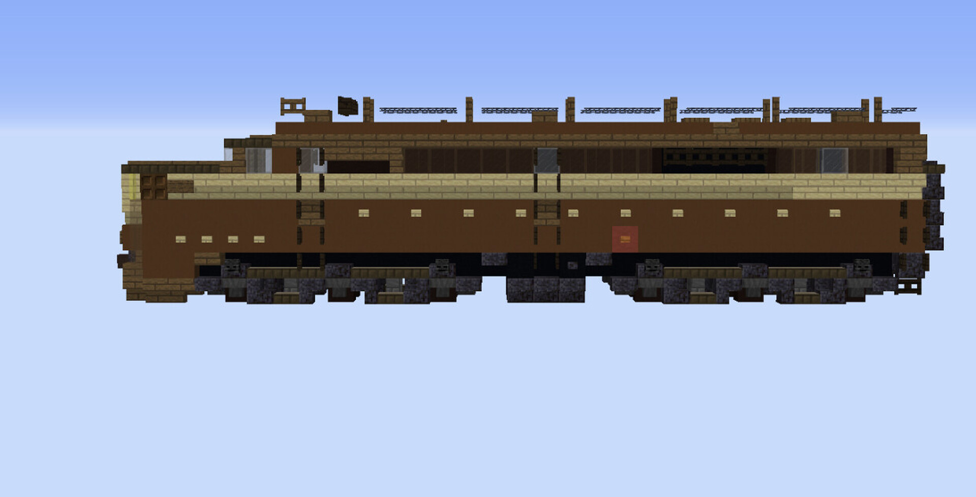 Pennsylvania railroad Alco PA1 Minecraft Map