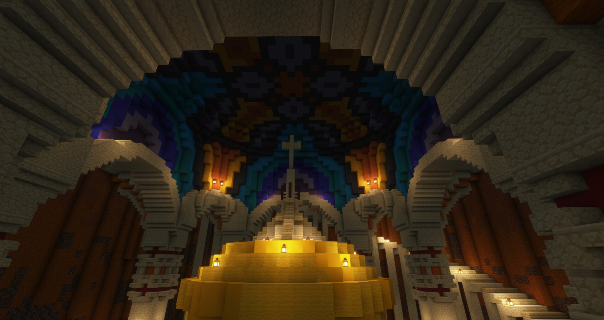 -Desert Temple Minecraft Map