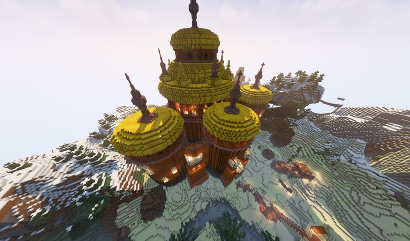 -Desert Temple Minecraft Map