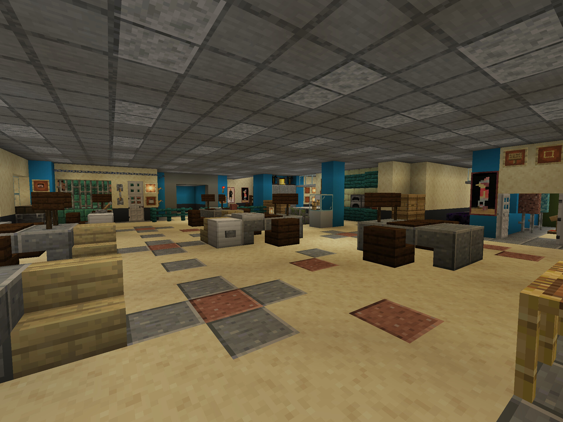 Brooklyn 99 set Minecraft Map