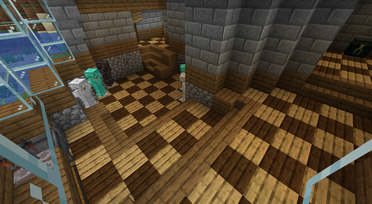 House In The Caves Minecraft Map