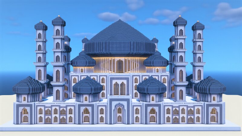 ULTRA MODERN LARGE MOSQUE Minecraft Map