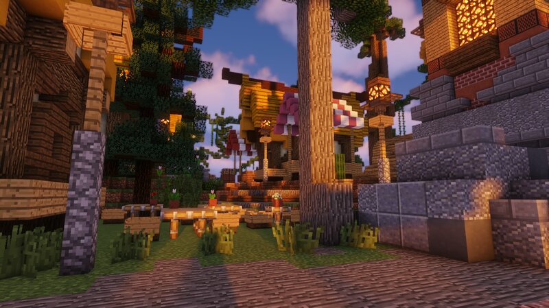 Summer Survival Spawn Minecraft Map