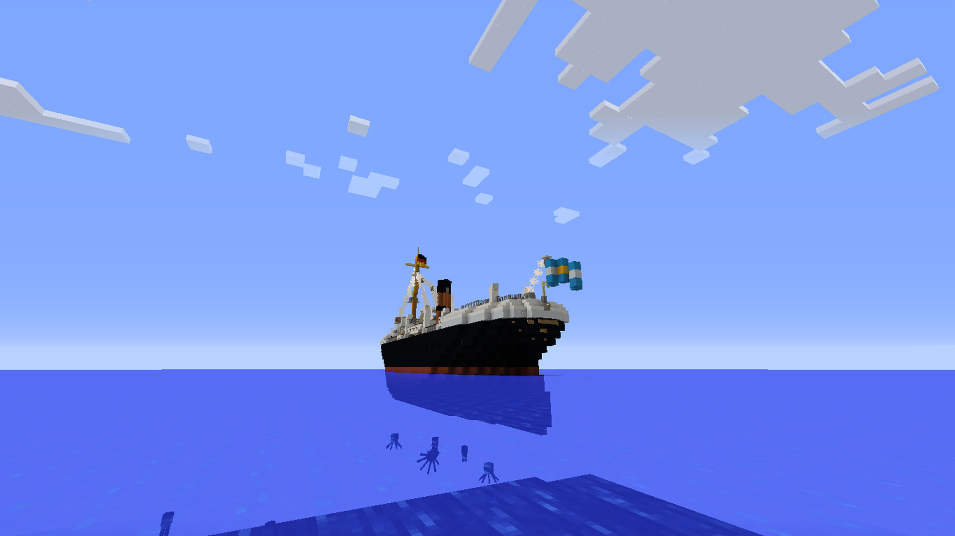 SS Milos, Argentina Minecraft Map