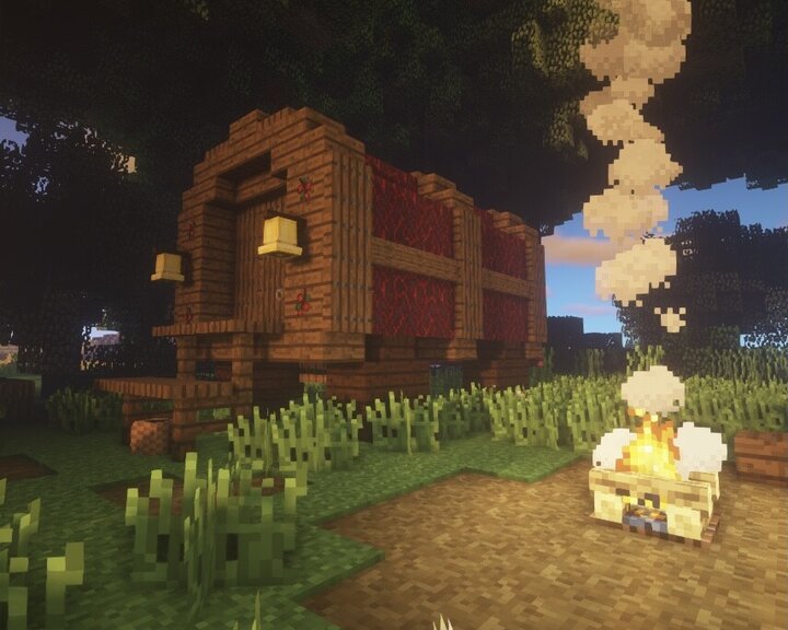 Old Traveller’s Wagon Minecraft Map