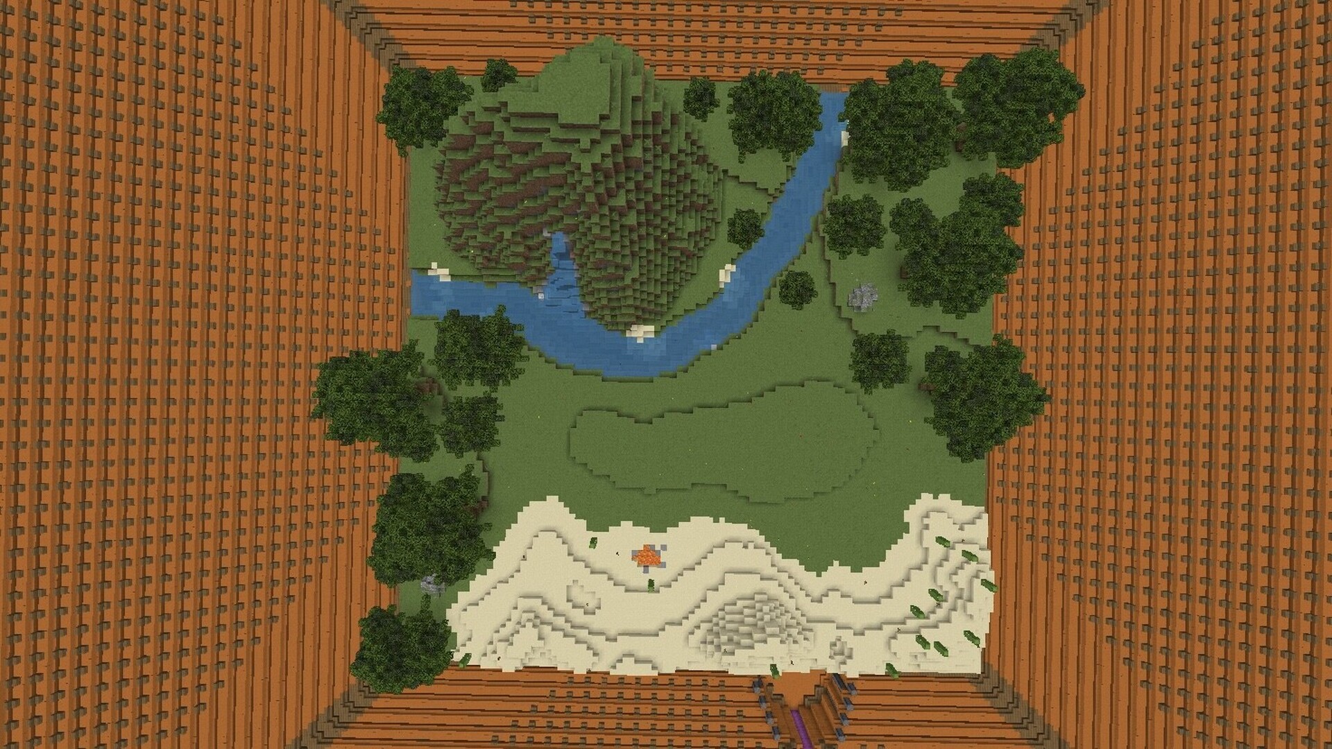 Ultimate 1v1 2.0 Minecraft Map