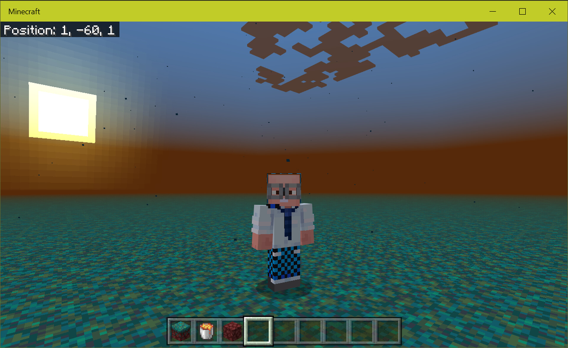 Custom NetherFlat World Minecraft Map