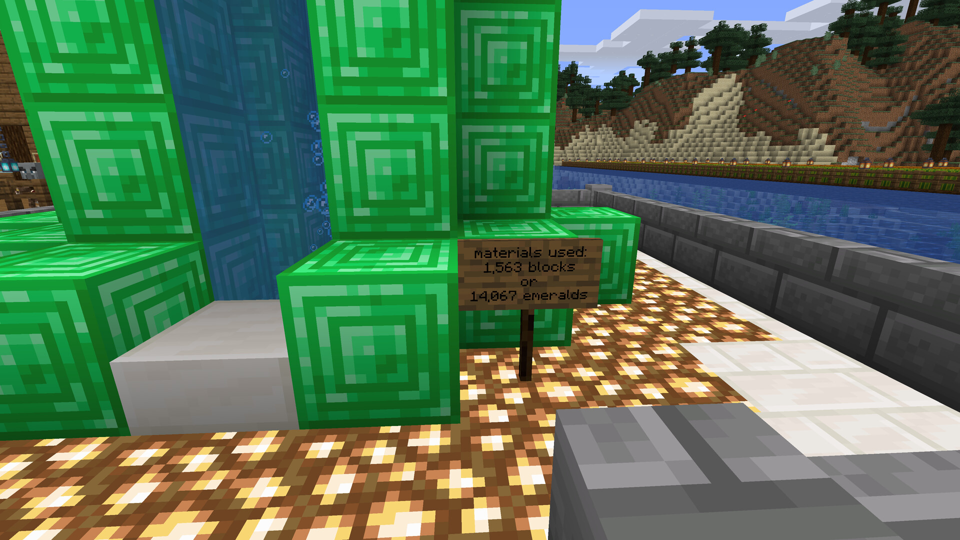 Emerald tower project by Wicked Minecraft Map