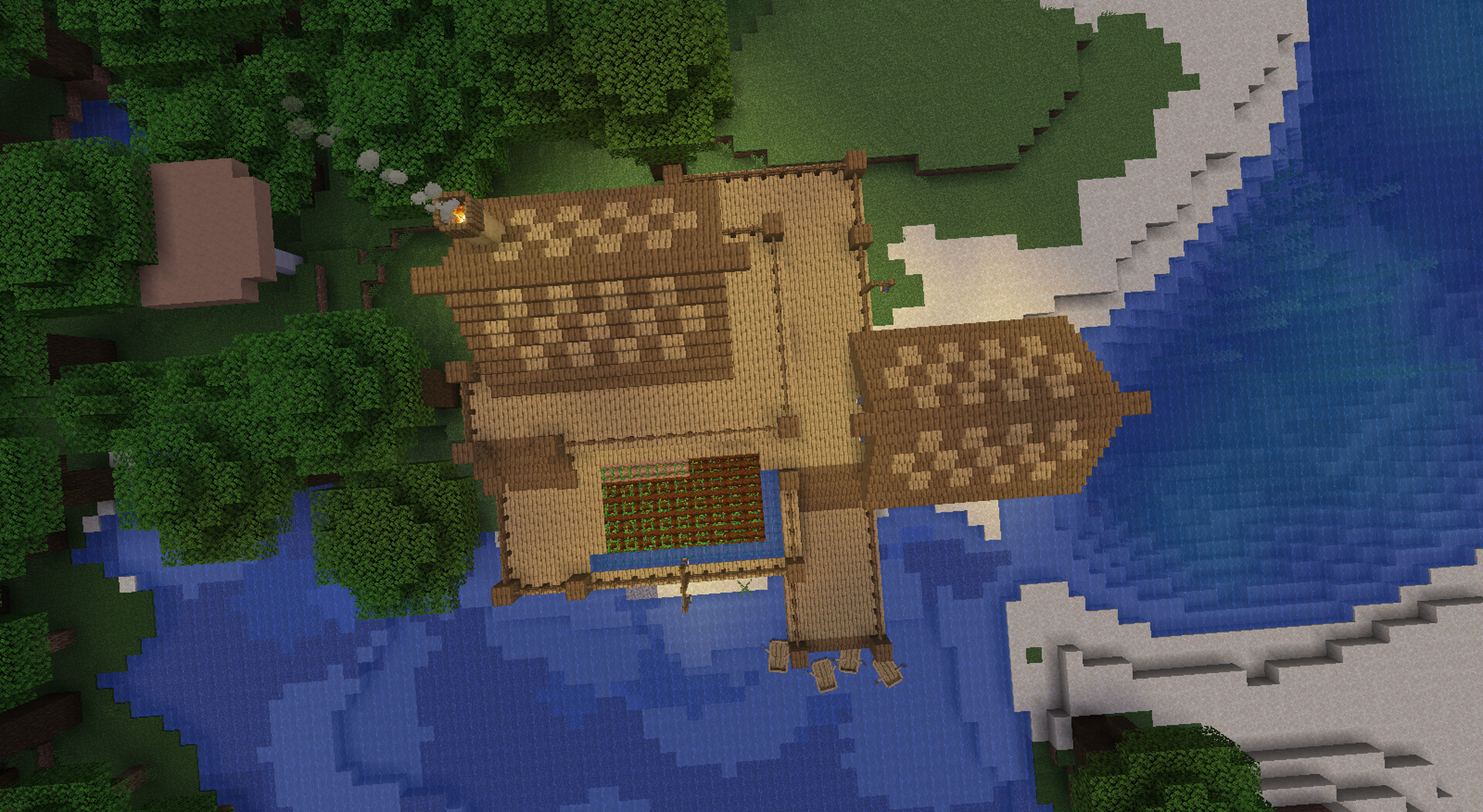 small house map 2 Minecraft Map
