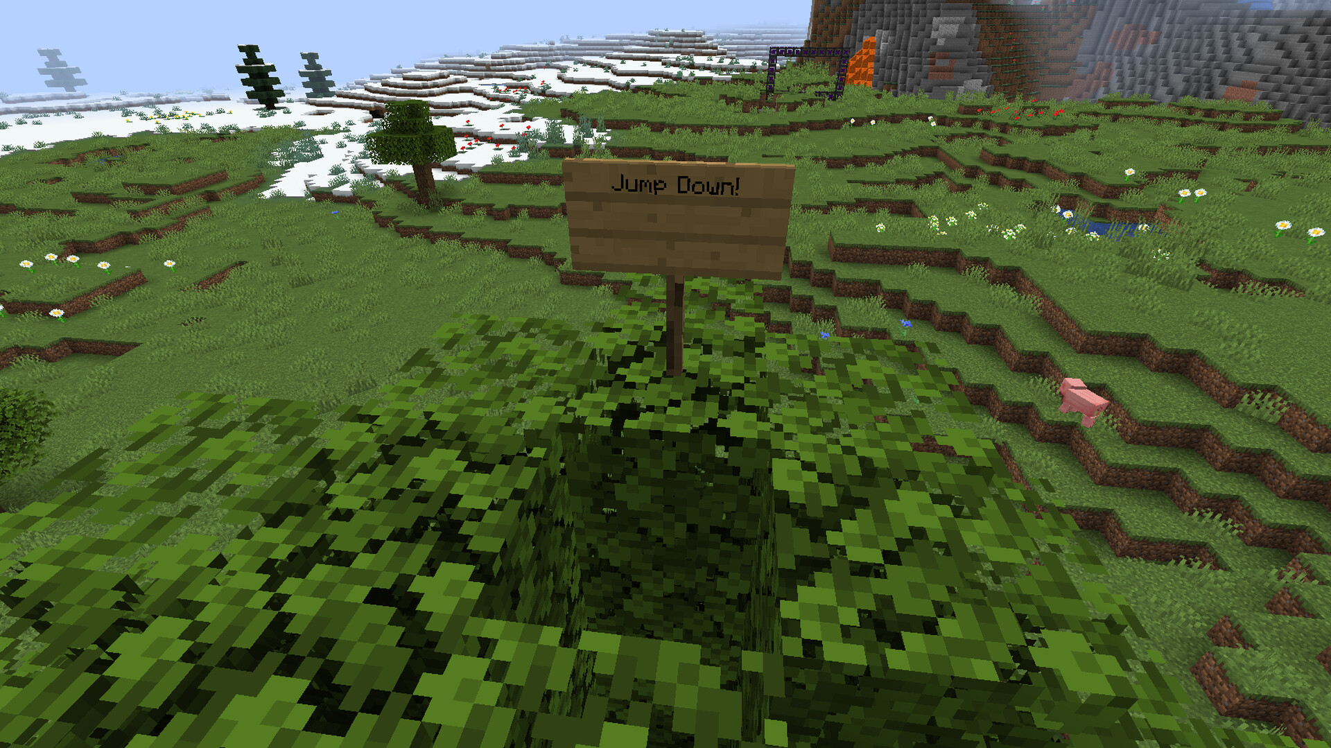 House In Tree (Non-Euclidean Minecraft Map) Minecraft Map