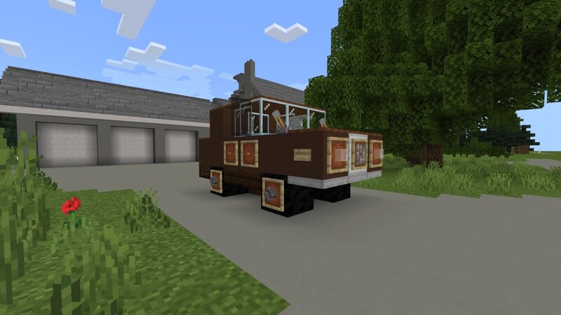 Steve Harrington's Car from Stranger Things! Minecraft Map