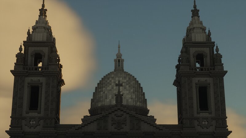 Candelaria Church - Rio de Janeiro Minecraft Map