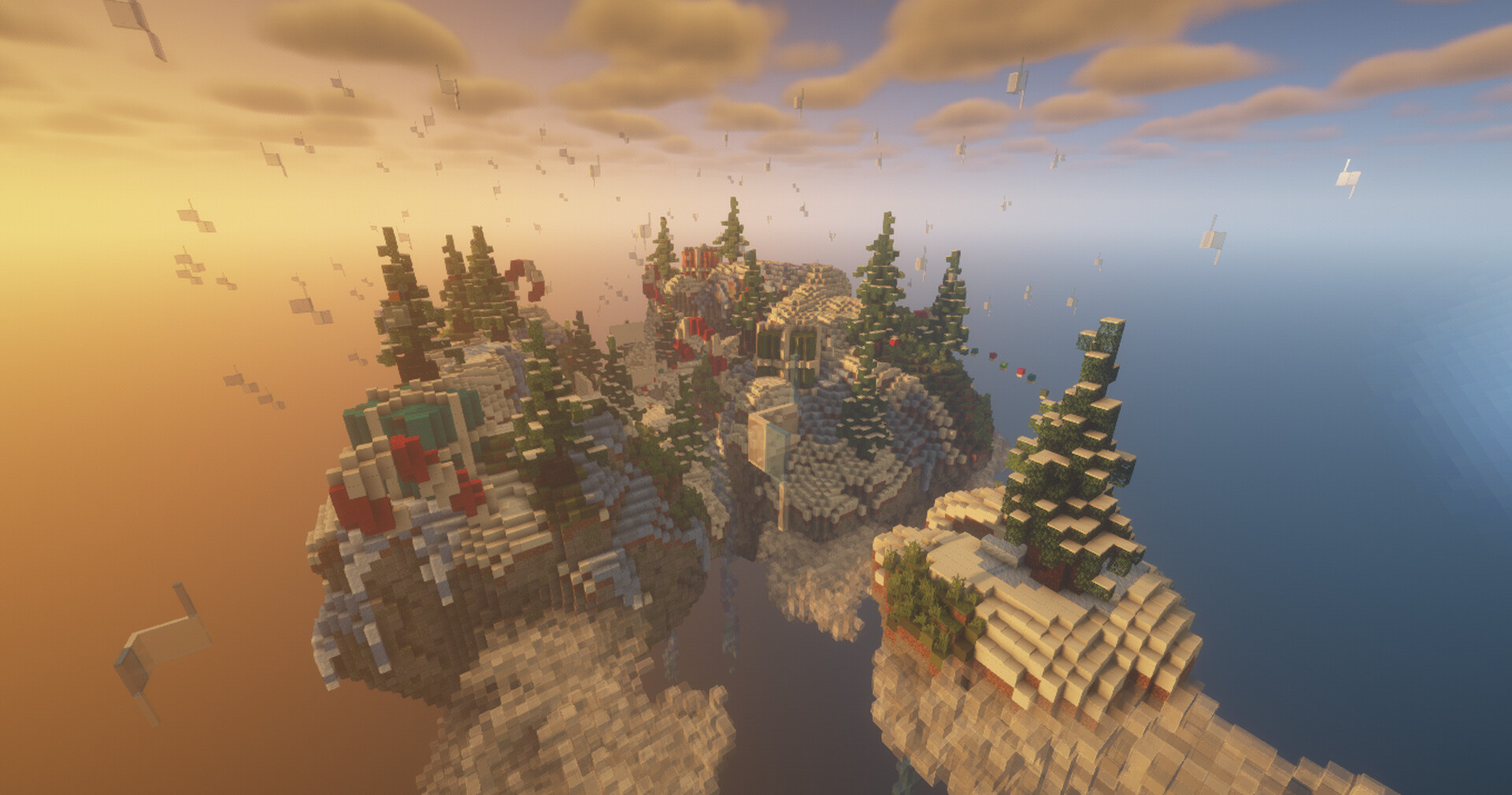 Simple Christmas Lobby Minecraft Map
