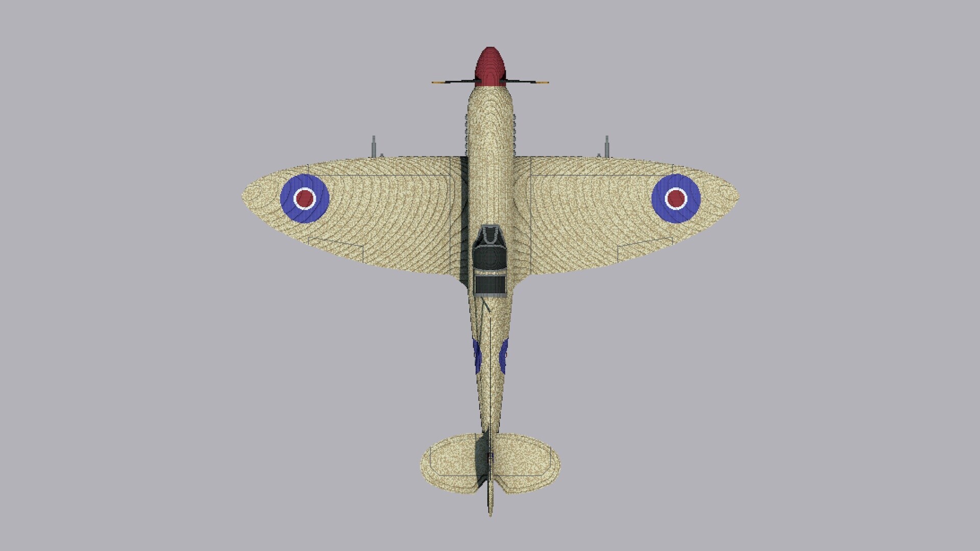 Supermarine Spitfire Minecraft Map