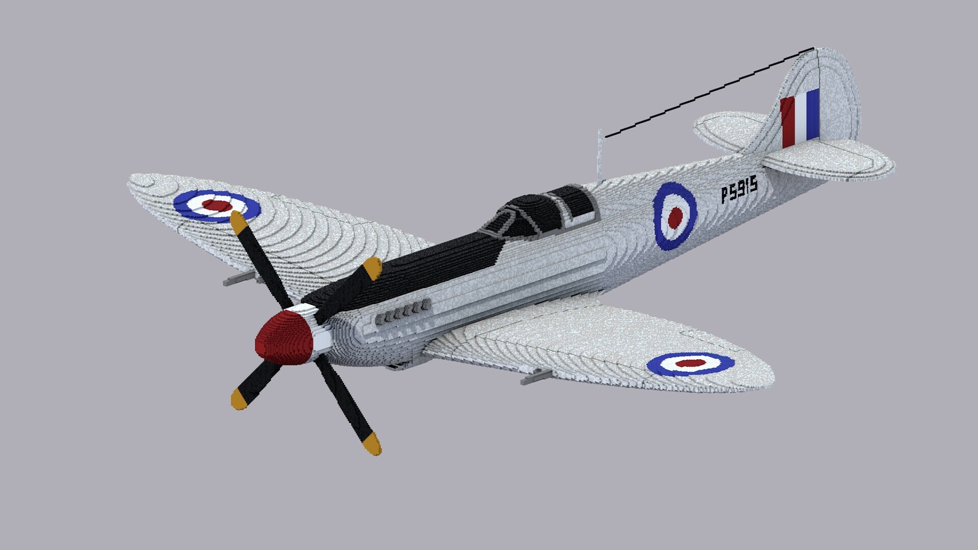 Supermarine Spitfire Minecraft Map