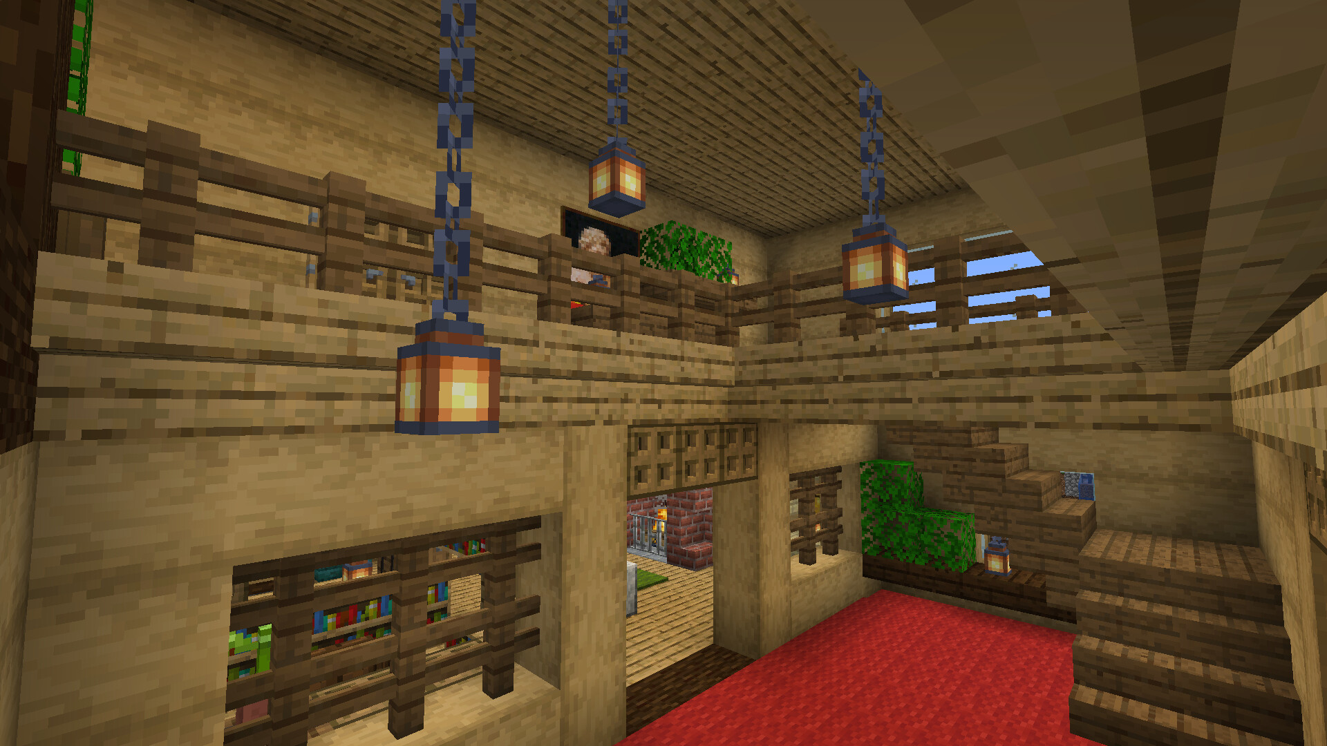 Spring House Minecraft Map