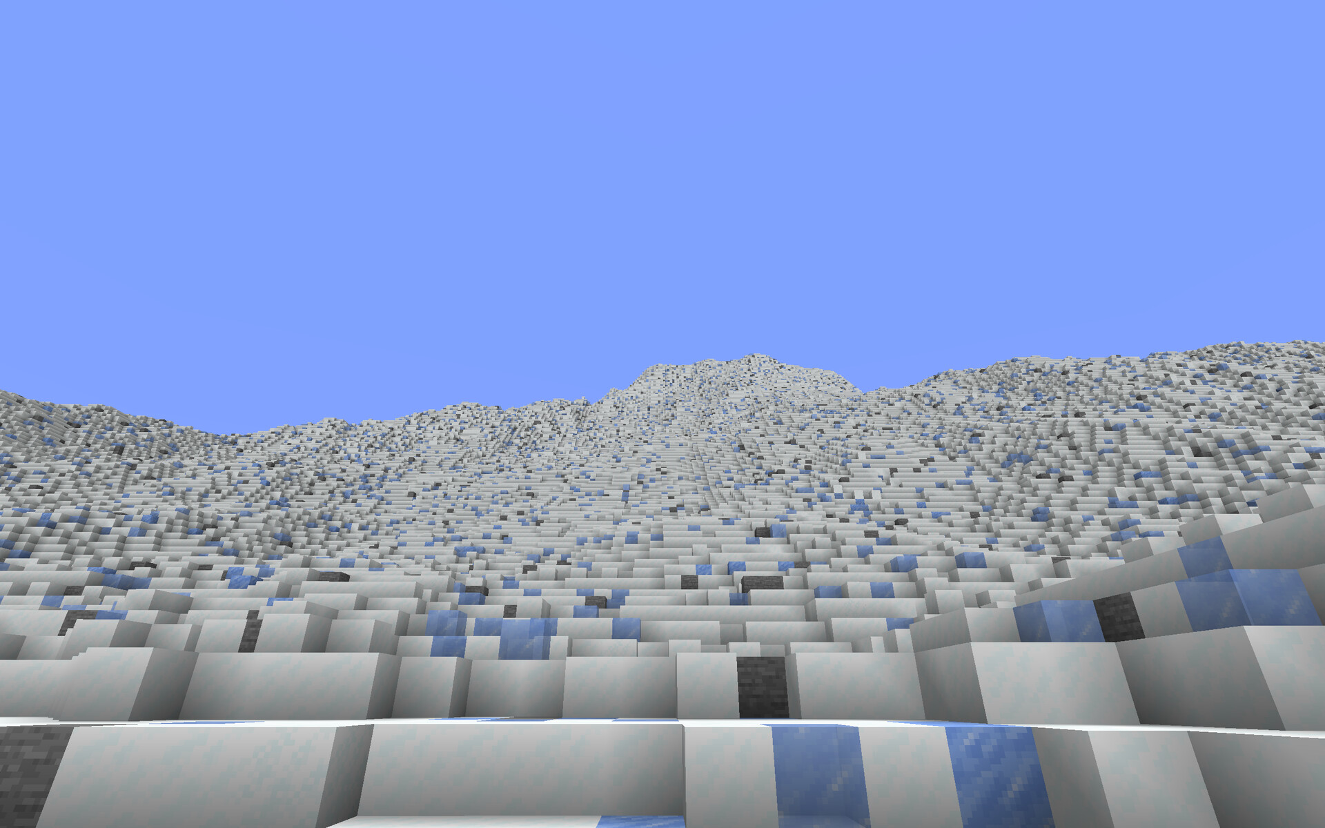 Biblaridion's "The Refugium" (1:1000 scale) in minecraft Minecraft Map