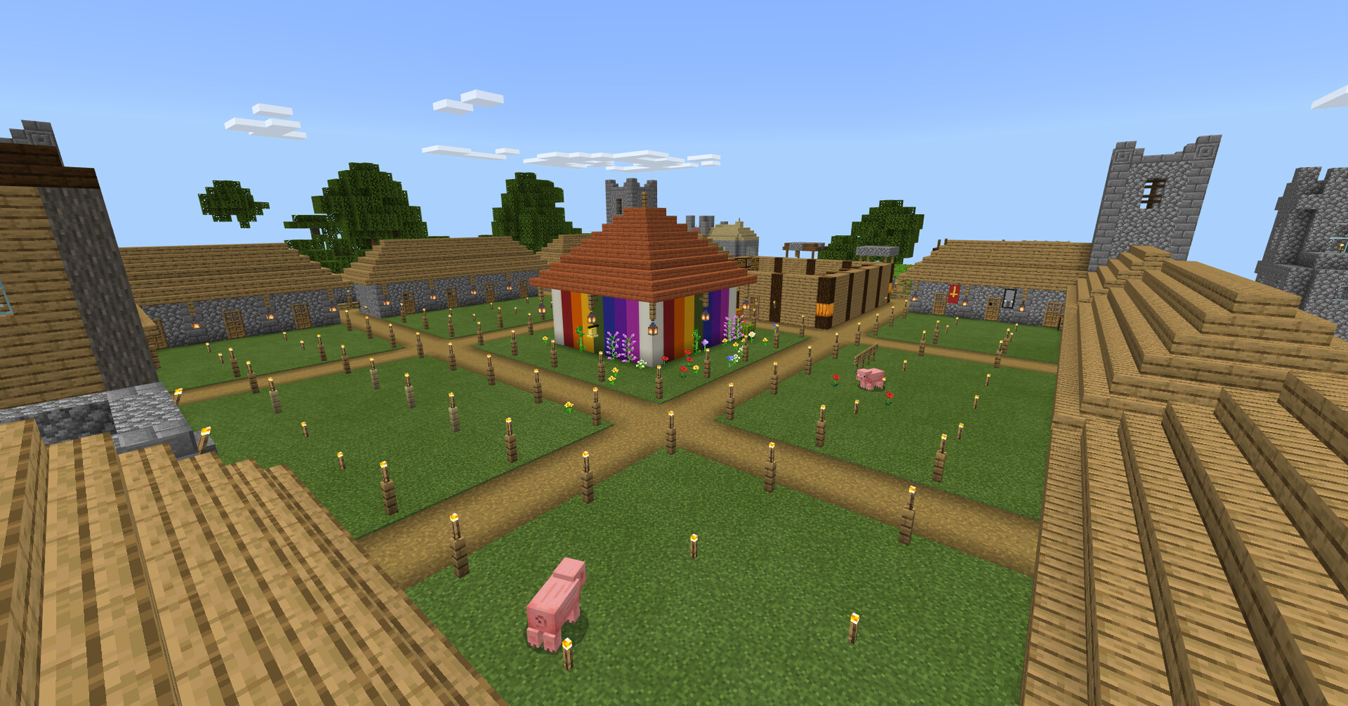 Spawn Island (from my Minecraft Realm) Minecraft Map