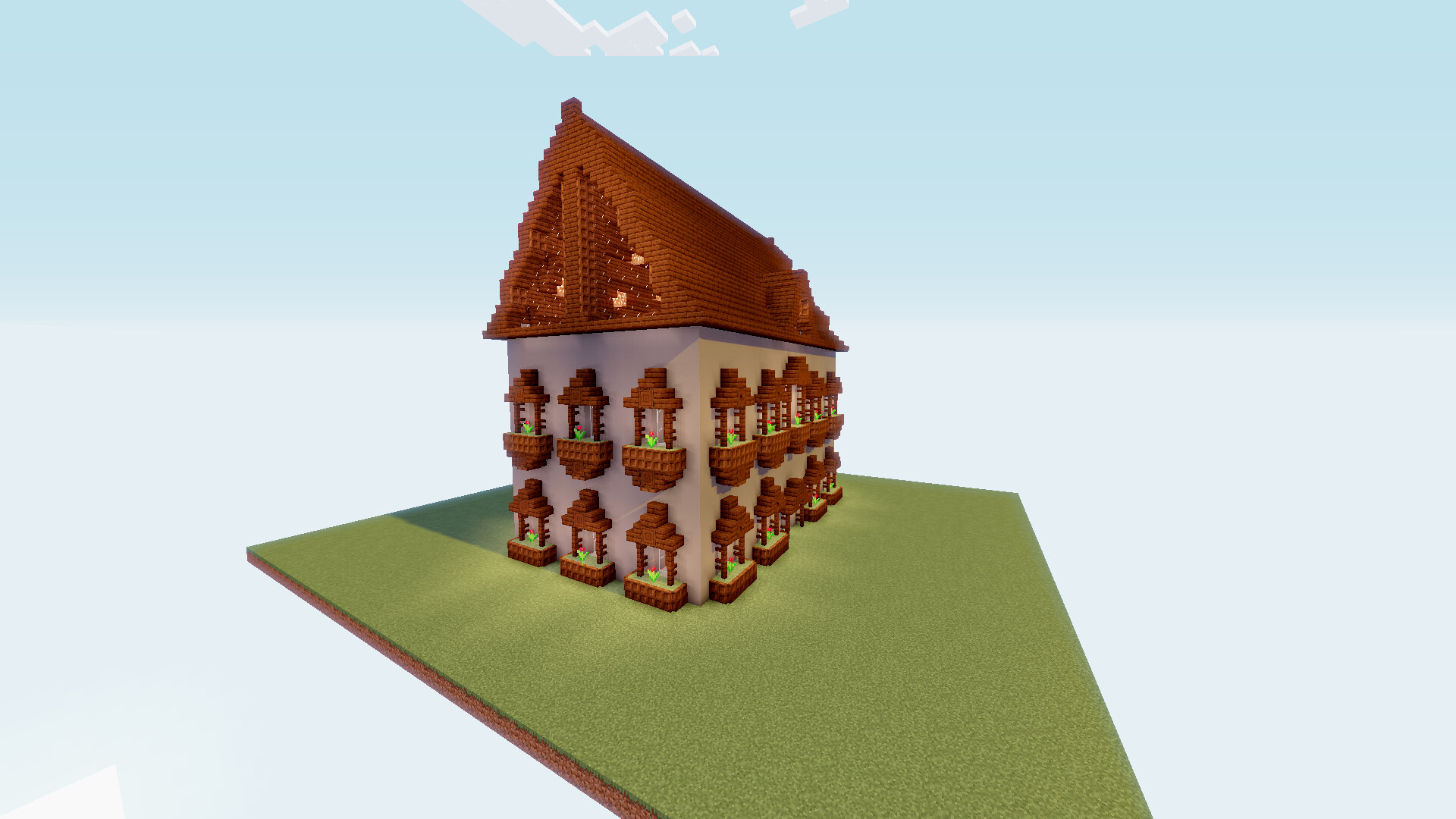 Dark Wood Clay House Minecraft Map