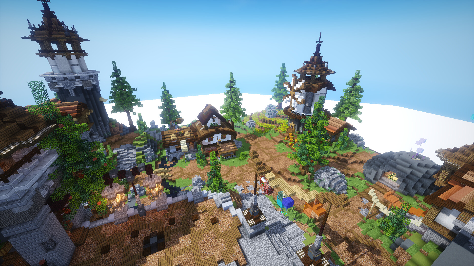 King's Medieval HCF Spawn Minecraft Map